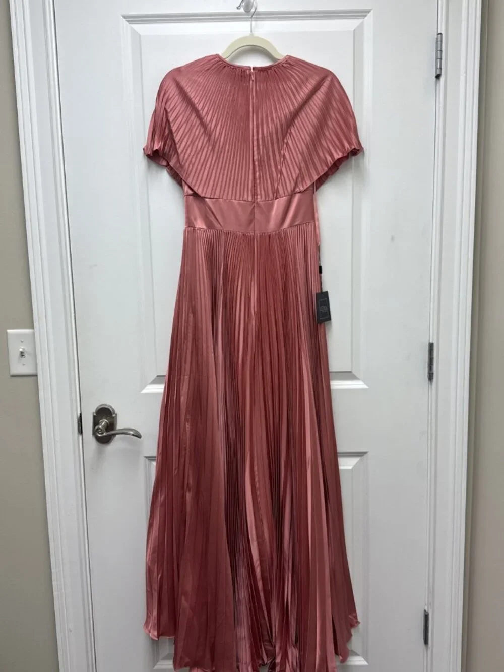 Mac Duggal | Dresses | Mac Duggal Size 4 Dusty Rose 1637 Cutout Pleated ...
